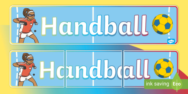 Handball Display Banner