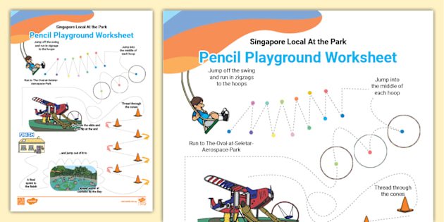 Playground Worksheet • Twinkl.com.au