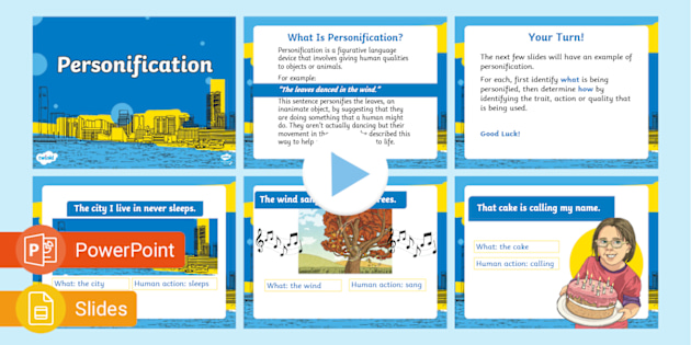 Personification English Ks1 Ks2 What Is Personification? | KS2 English