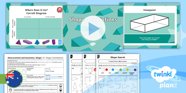 Year 2 Shape: Properties of Shapes Lesson 4