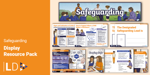 Safeguarding Display Resource Pack (teacher made)