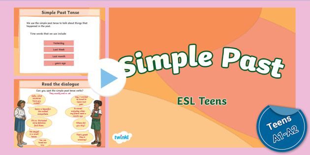 Past Tense Definition Rules And Examples Of Past Tenses 7esl Past