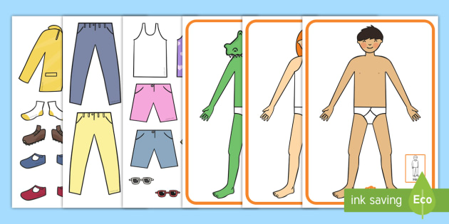 Information Carrying Words Dress Up Description Game