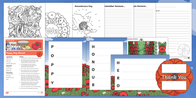 Remembrance Day Activity Pack