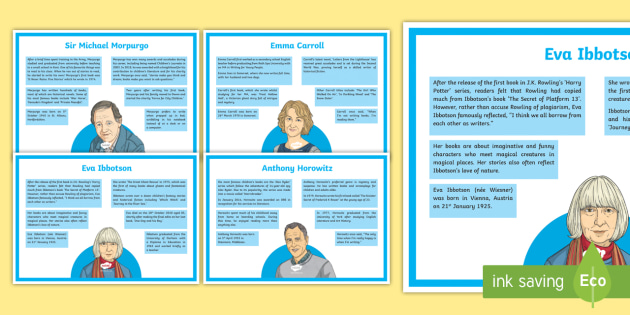 UKS2 Authors Display Pack (teacher made)