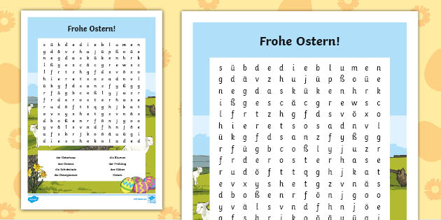 Easter Word Searches | twinkl.com.au