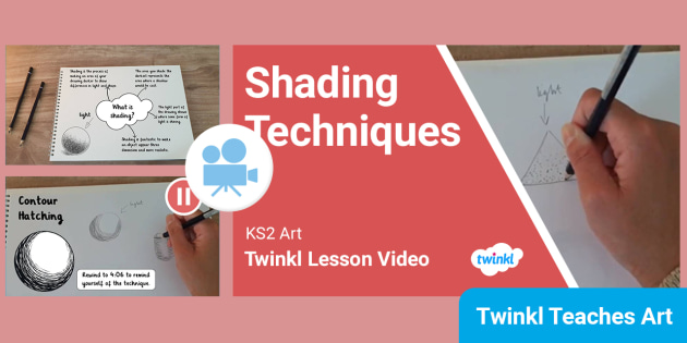 FREE! - KS2 (Ages 7-11) Art: Shading Techniques Using Pencils Video Lesson