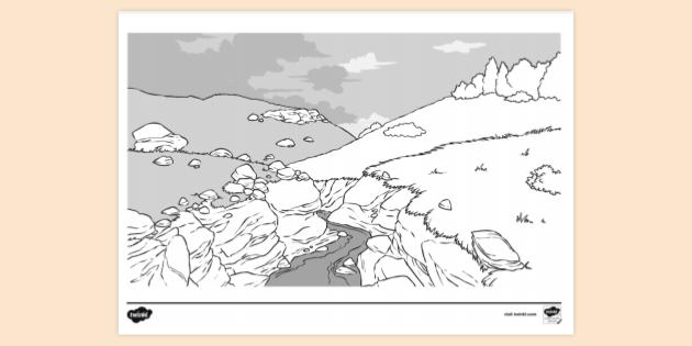 FREE! - Valley River Greener Grass Colouring | Colouring Sheets