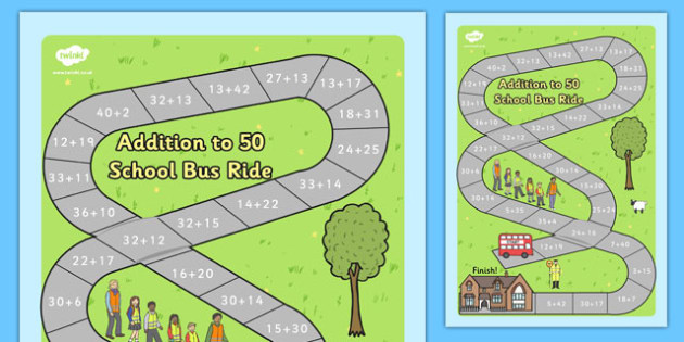 Addition to 50 Bus Board Game (creat de profesori)