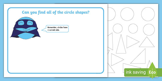 👉 Circle and Triangle to the Rescue! Activity