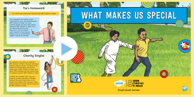 * NEW * KS2 BBC Children in Need What Makes Us Special PSHCE PowerPoint