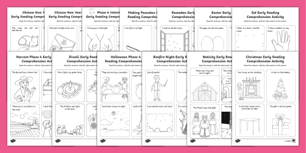 Phase 4 Reading Comprehensions: Festivals and Celebrations