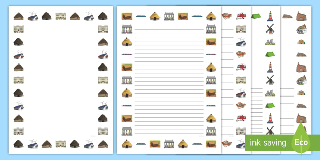 Homes Around the World Display Posters - Homes Around the World Display