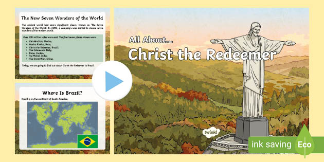 KS2 All About Christ the Redeemer PPT (teacher made)