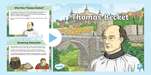 Thomas Becket Histories | twinkl.com.au