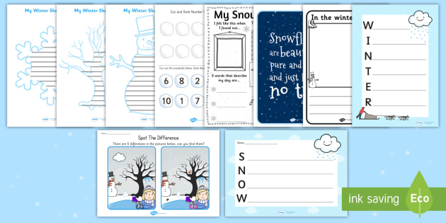 the beast from the east, ks1, snow, activity pack, activity, pack