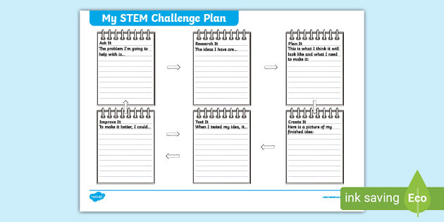 My STEM Challenge Plan Worksheet