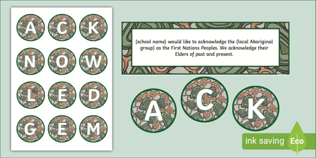 Acknowledgement of Country Display | Twinkl Bulletin Board