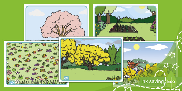 Spring-Themed Mark Making Image Reveal Activity