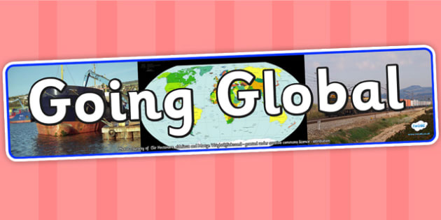 Going Global Photo Display Banner -going global, IPC display banner, IPC