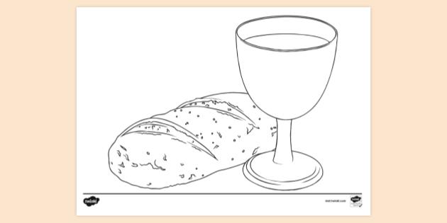 FREE! - Imagem de Corpus Christi para colorir (teacher made)