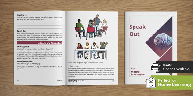 Speak Out! Speaking and Listening Intervention Booklet