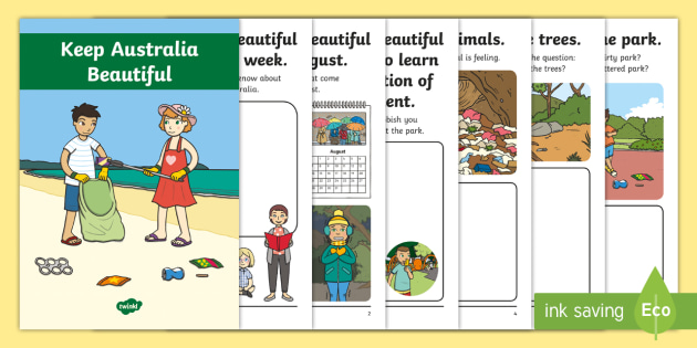 Keep Australia Beautiful Week Reading Activity Booklet