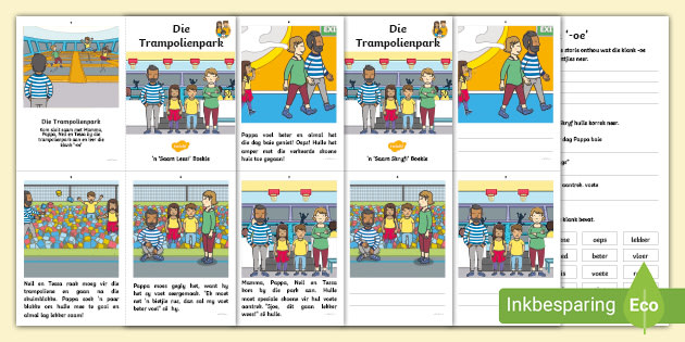 Graad 2 Mini Leesboekie Klank -oe (teacher made)