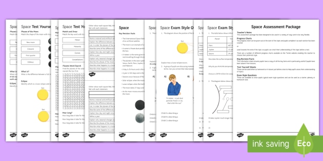 Space Revision Pack | KS3 Science | Beyond (teacher made)