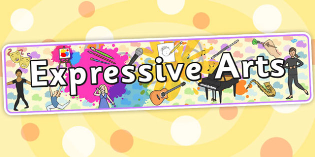 Expressive Arts Curriculum For Excellence Display Banner - art