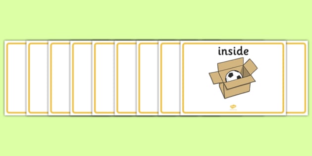 FREE! - Positional Language Display Posters (teacher made)