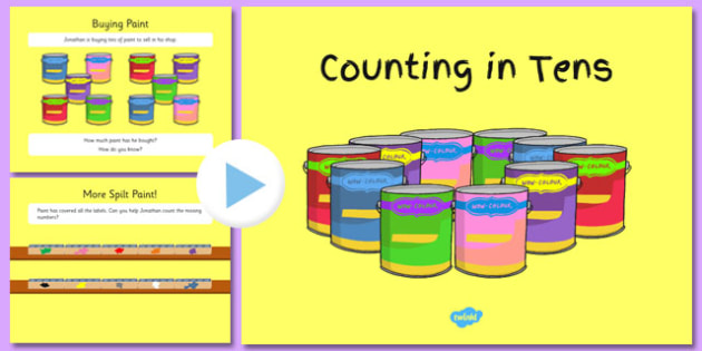 Counting in Tens PowerPoint (teacher made) Counting in Tens PowerPoint (teacher made)
