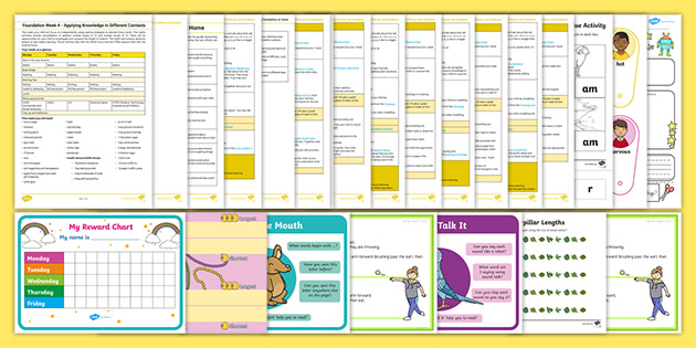 FREE! - Foundation Term 2 Week 4 School Closure Home Learning Pack