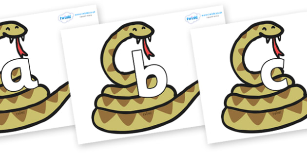 FREE! - Phoneme Set on Snakes (teacher made)