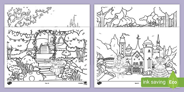 Fairy Mindfulness Colouring - Colouring Pages - Twinkl