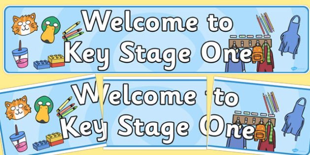 👉 Welcome to Key Stage One Display Banner