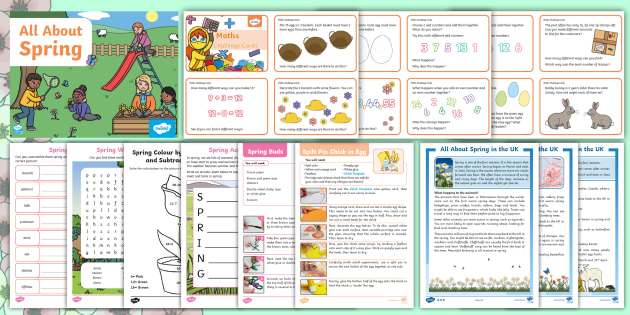 KS1 Spring Resource Pack (Teacher-Made)