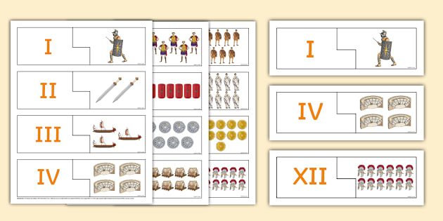 Roman Numerals Puzzles | twinkl.com.au