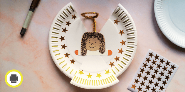 N kazliv Hor ie Re Paper Plate Angel Panovania Zatia Mil cie