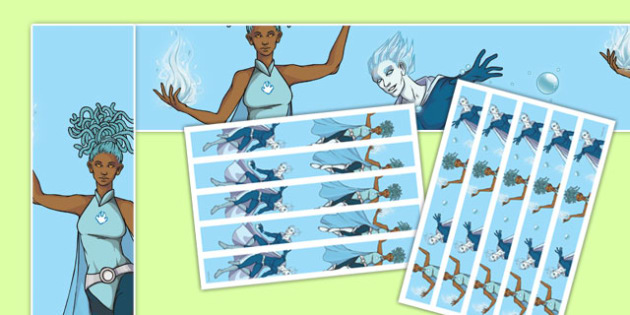 Anti Bullying Week Superhero 'Power for Good' Display Borders