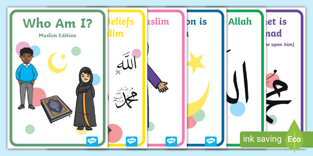 The Main Beliefs of a Muslim Display Posters (teacher made)