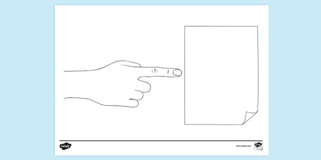 I Would Like A Sheet Of Paper Colouring Sheets