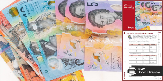 Borrowing and Lending Lesson Pack - Beyond Secondary Maths