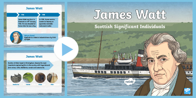 James Watt Resources | twinkl.co.uk