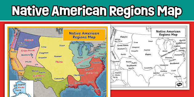 Regions Map Of The Us