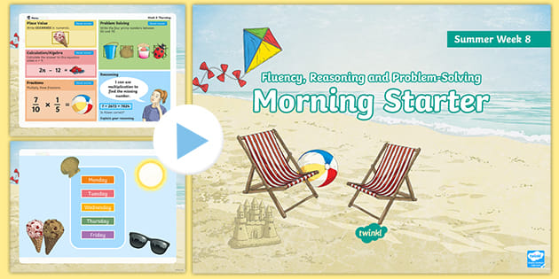 Year 6 Maths Summer Morning Starter PowerPoint 8