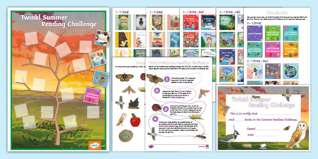 Summer Reading Challenge Pack | Children's Learning at Home