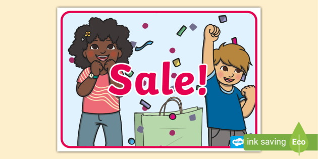 Sale! Role-Play Sign (teacher made)