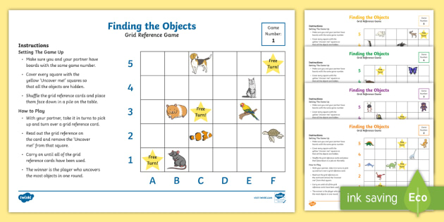 KS2 Grid Reference Games teacher Made 