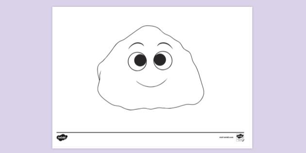 Rock Colouring Sheet | Colouring Sheet (teacher made)